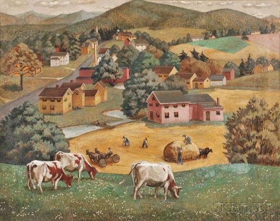 Molly Luce | June Landscape (1931) | MutualArt