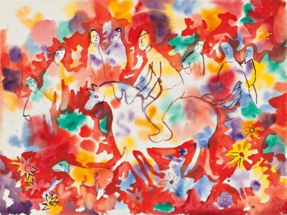 Janet Mitchell | The Jockey (1976) | MutualArt