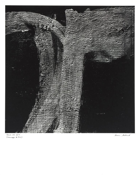 Aaron Siskind | Rome 150 (Homage to Franz Kline) (1973) | MutualArt