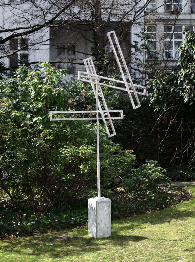 George Rickey | Four Open Rectangles Diagonal Jointed III (1984 ...