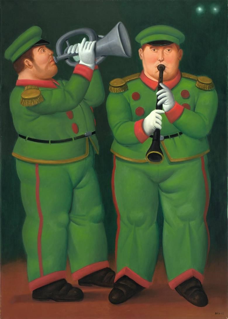 Botero Fernando | Circus Musicans (2008) | MutualArt