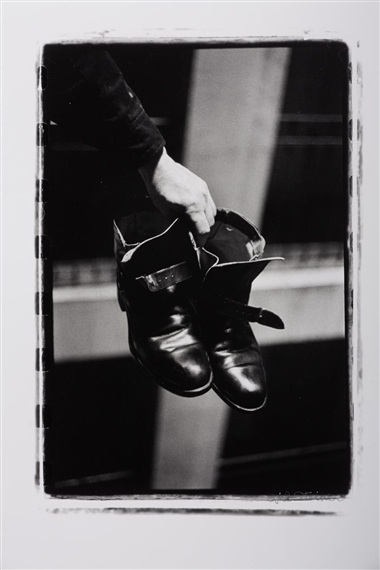 Lisl Steiner | Fidel Castro's shoes, Havana (1957) | MutualArt