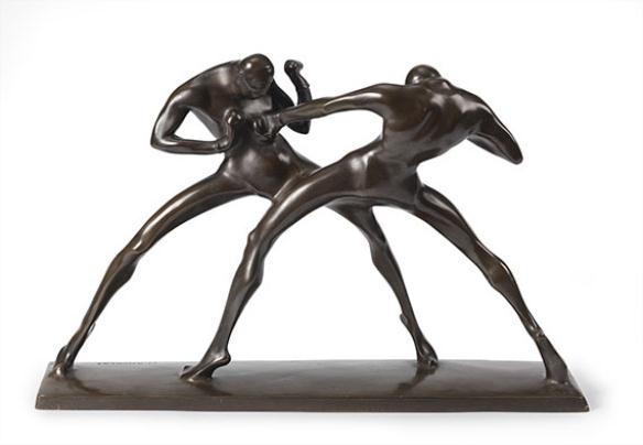 Wilhelm Andreas | Ohne Titel (Boxer) (Circa 1920s) | MutualArt