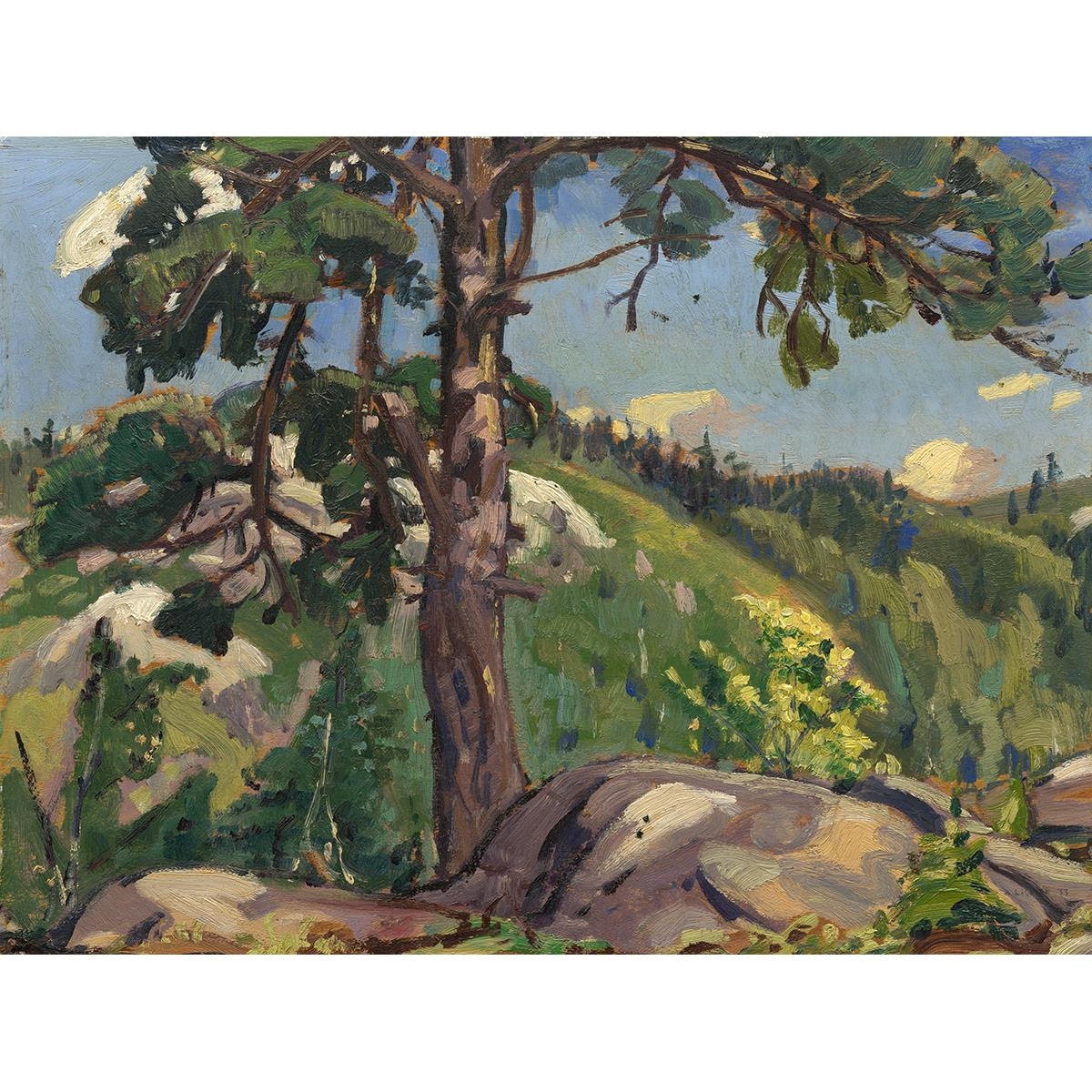 Arthur Lismer | THE PINE TREE (1933) | MutualArt