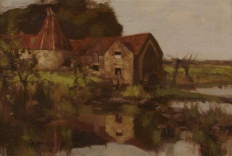 David Gauld | A French Watermill | MutualArt