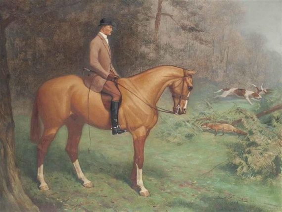 Basil Nightingale | Breaking cover (1928) | MutualArt