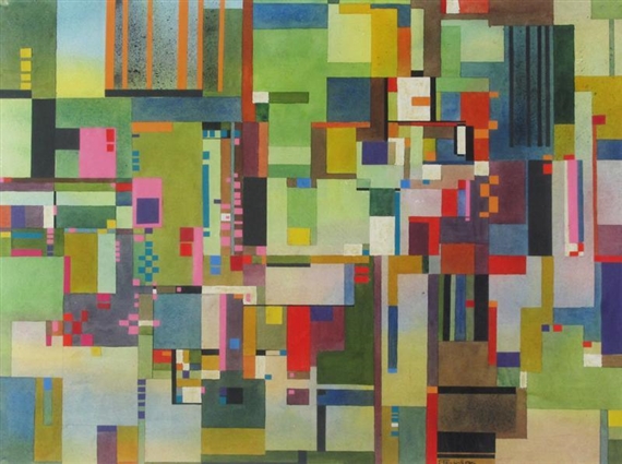 Stanford Perrott | RECTANGLE GARDEN (1986) | MutualArt