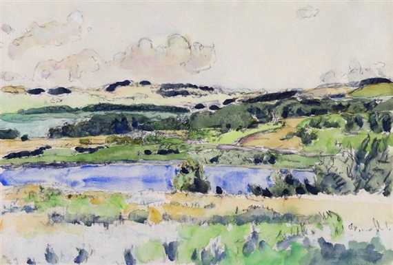 Dorothy Knowles | ALBERTA HILLS #2 (1979) | MutualArt