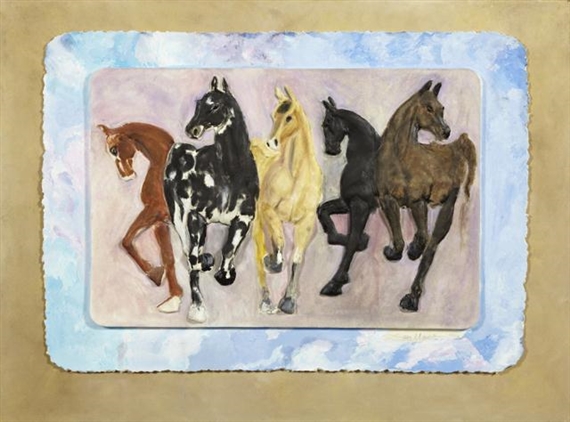 Gary Mauro | Galloping Horses (1996) | MutualArt