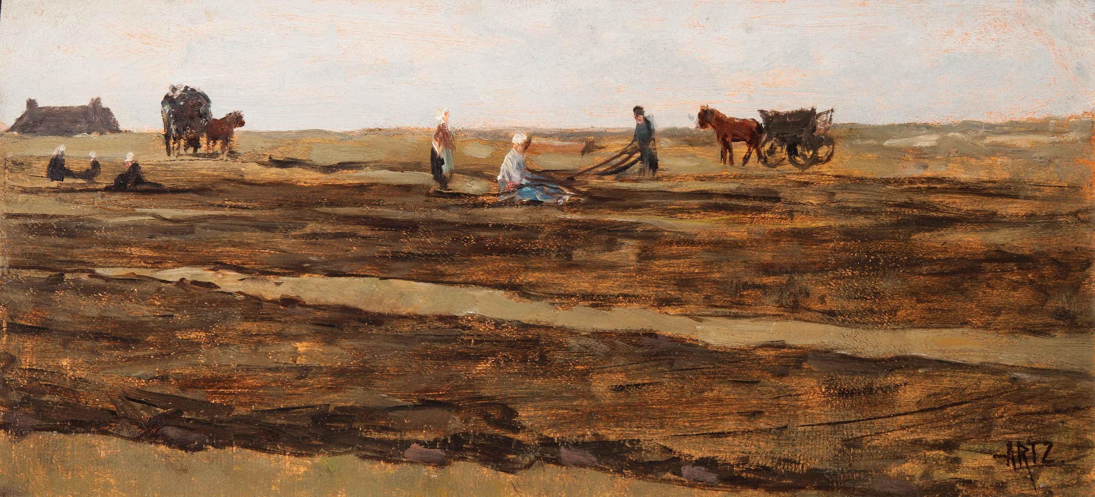 David Adolph Constant Artz | Working the land | MutualArt