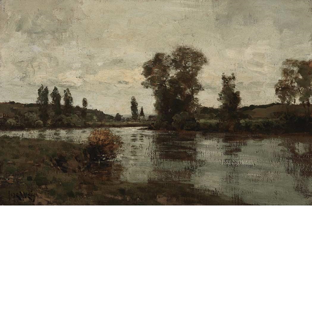 José Weiss | River Landscape | MutualArt