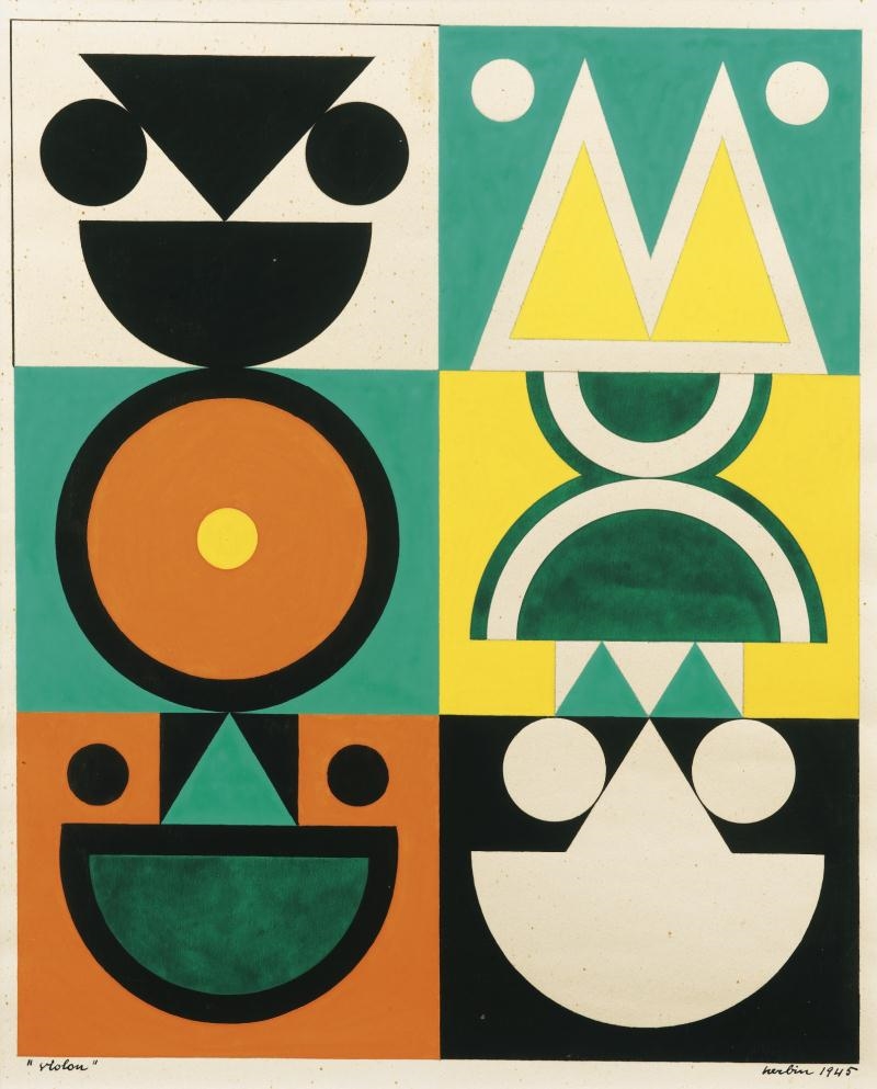 Auguste Herbin | Soleil (1947) | MutualArt