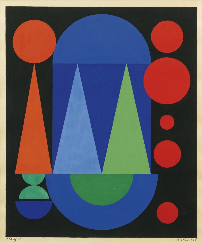 Auguste Herbin | Soleil (1947) | MutualArt