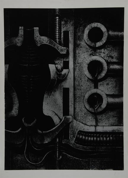 H. R. Giger | Print from Biomechanoiden (1969) | MutualArt