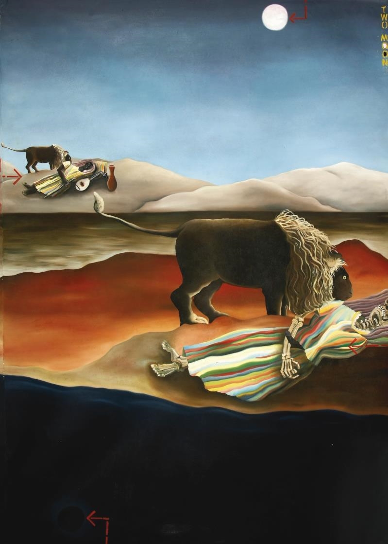 Paintings Of Two Moons