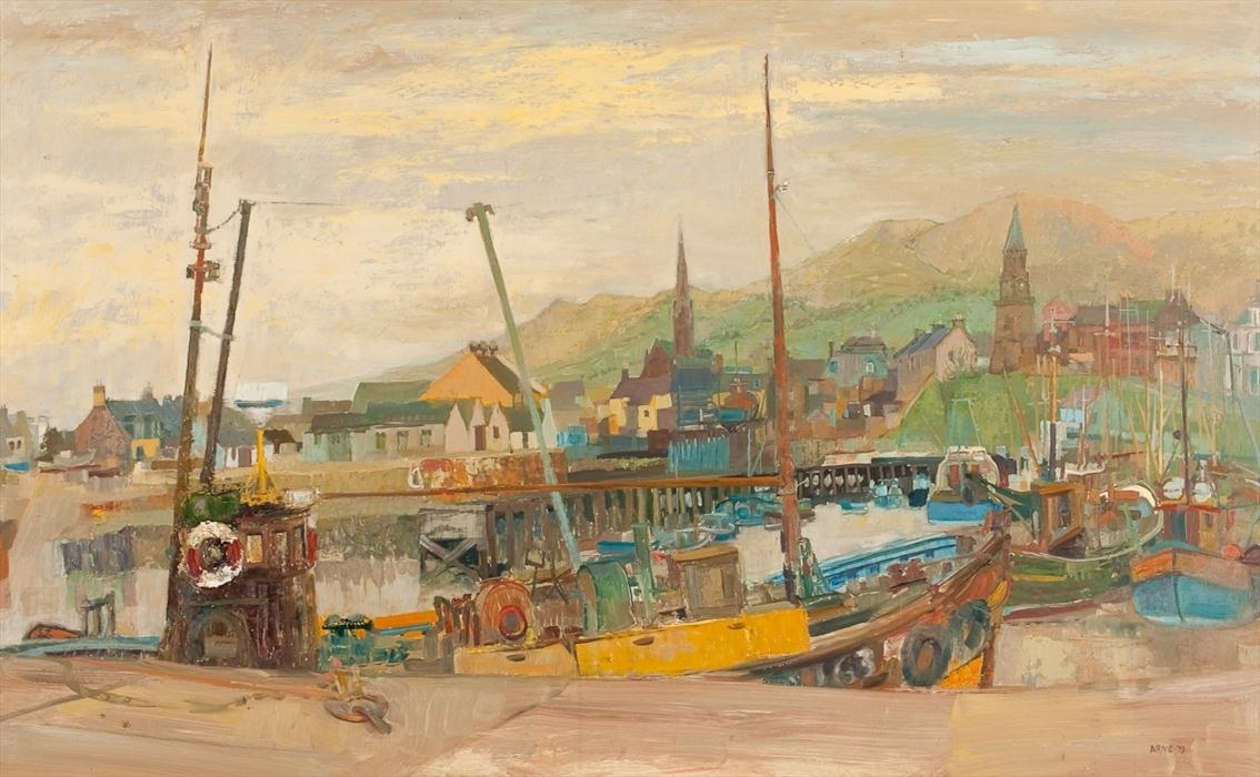 William Birnie | GIRVAN HARBOUR (1979) | MutualArt
