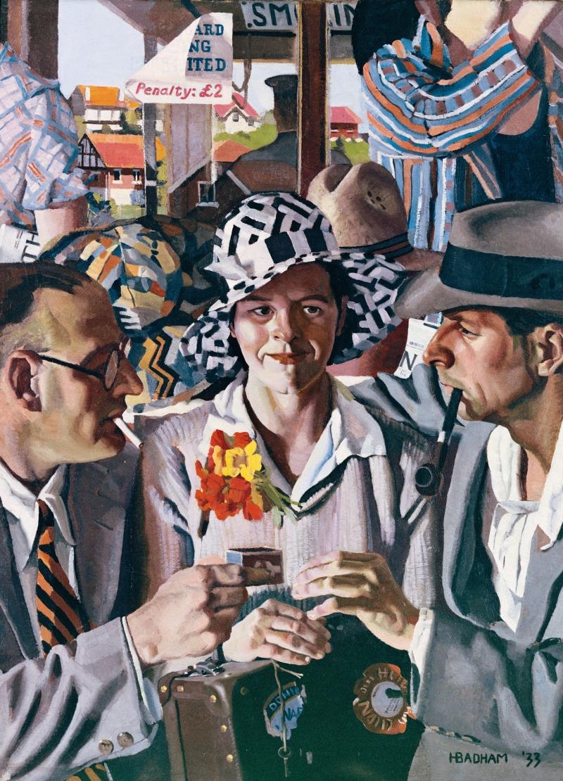 Herbert Badham | The Gap at Watson's Bay (1935) | MutualArt