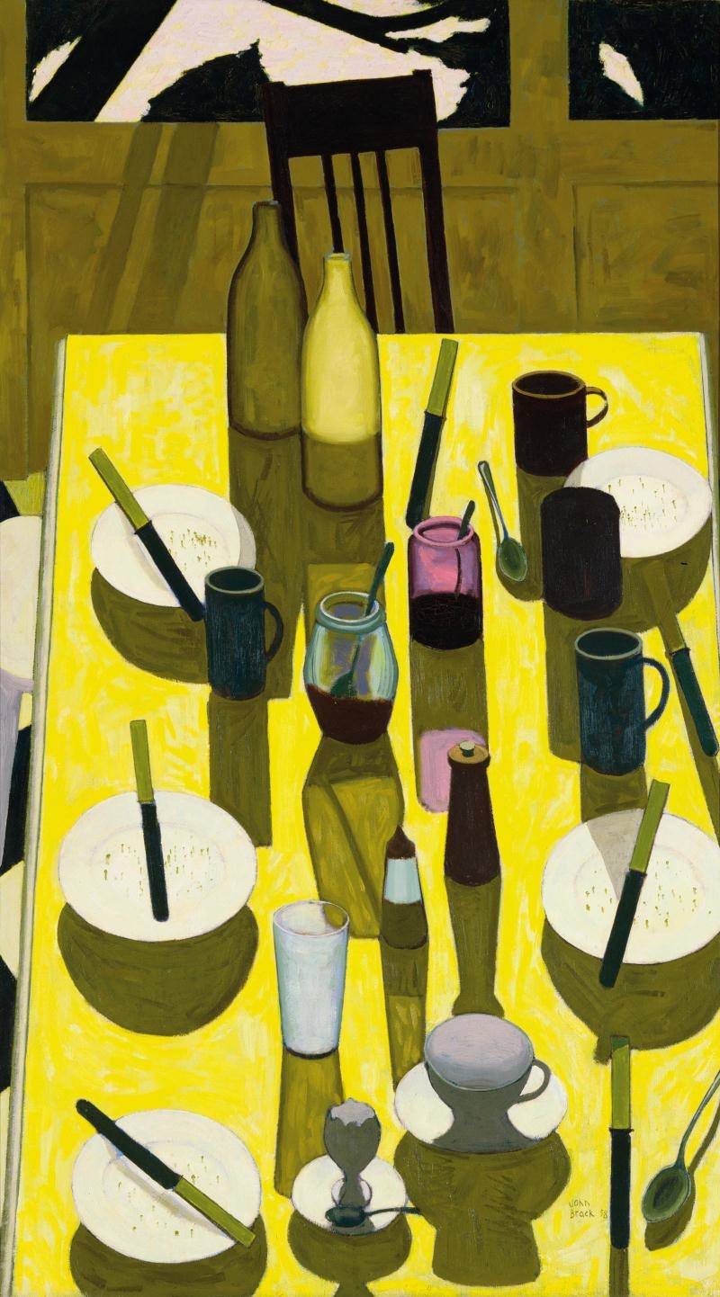 John Brack | The breakfast table (1958) | MutualArt