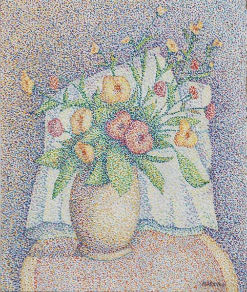 Marie Vorobieff Marevna | Still life with flowers | MutualArt