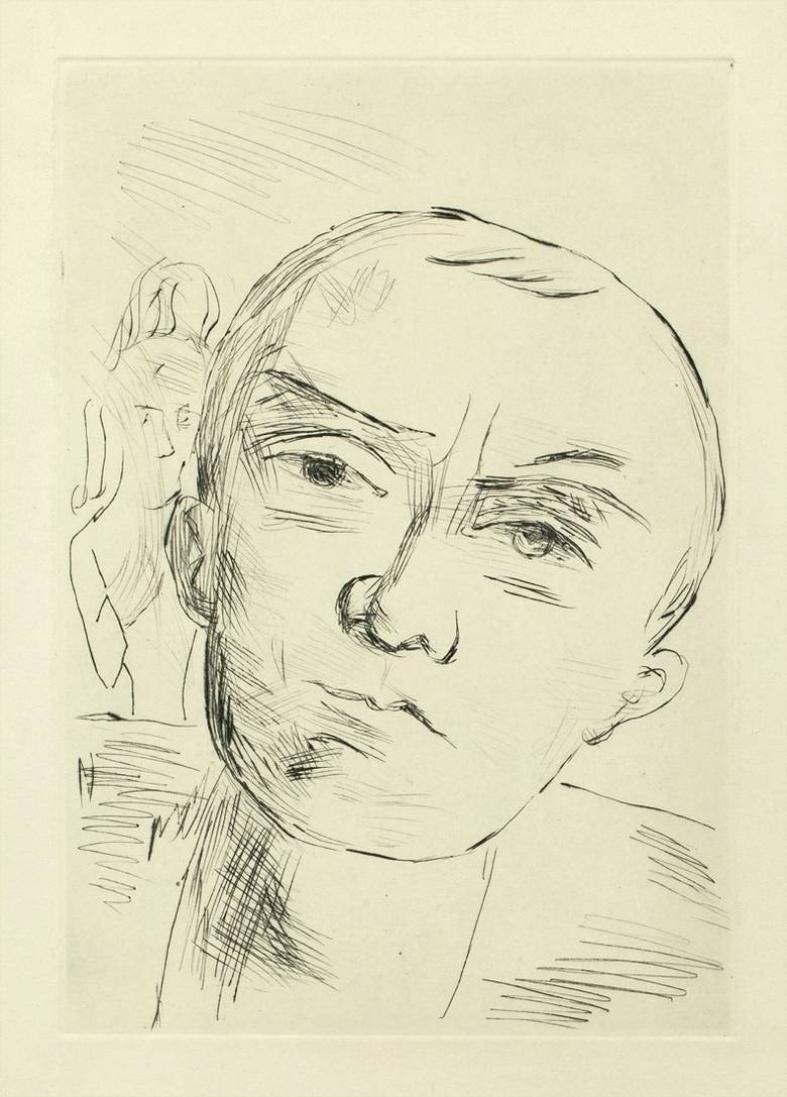 Max Beckmann | SELBSTBILDNIS (1929 - 1933) | MutualArt