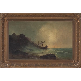 Frank Russell Green | Moonlight | MutualArt