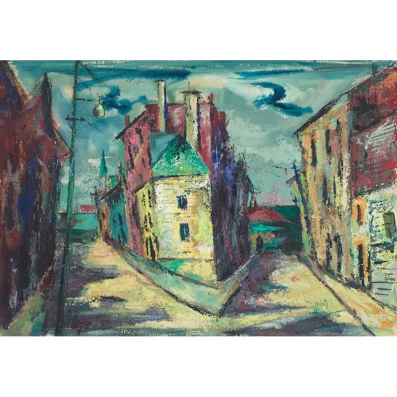 Harry Mintz | Montmartre (Circa 1960) | MutualArt