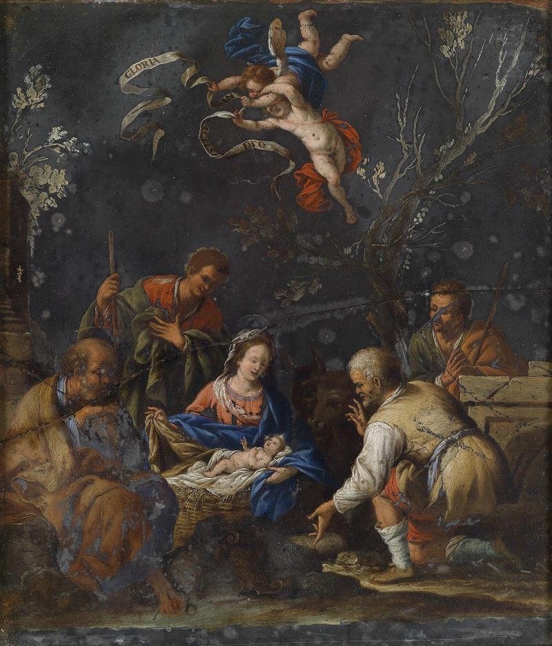 Alessandro Turchi | Umkreis Die Anbetung der Hirten | MutualArt