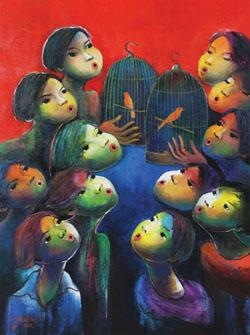 Gunawan Bagea | Kontes Burung (2012) | MutualArt