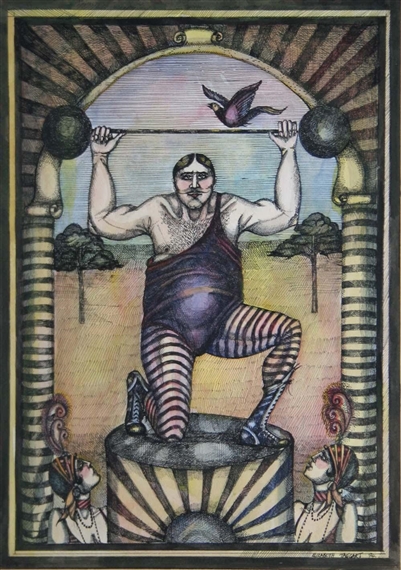 Elizabeth Taggart | STRONG MAN (1974) | MutualArt