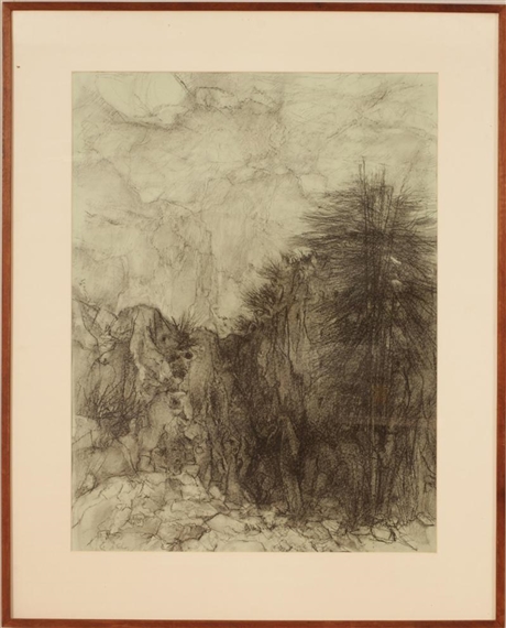 Anna Ticho | Landscape Outside of Jerusalem | MutualArt