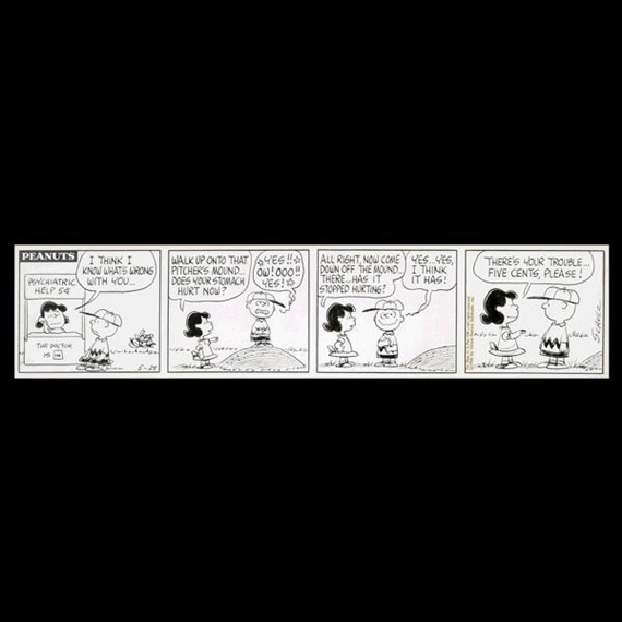Charles Schulz | Peanuts Comic Strip Original (1966) | MutualArt