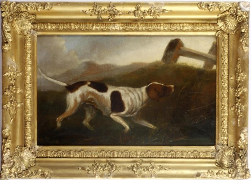 Philip Reinagle | Portrait of a hound | MutualArt