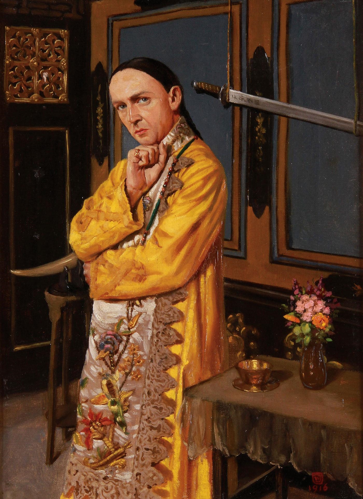 German School, 19th Century | Portrait of Robert P. Pohl as Li-Wung ...