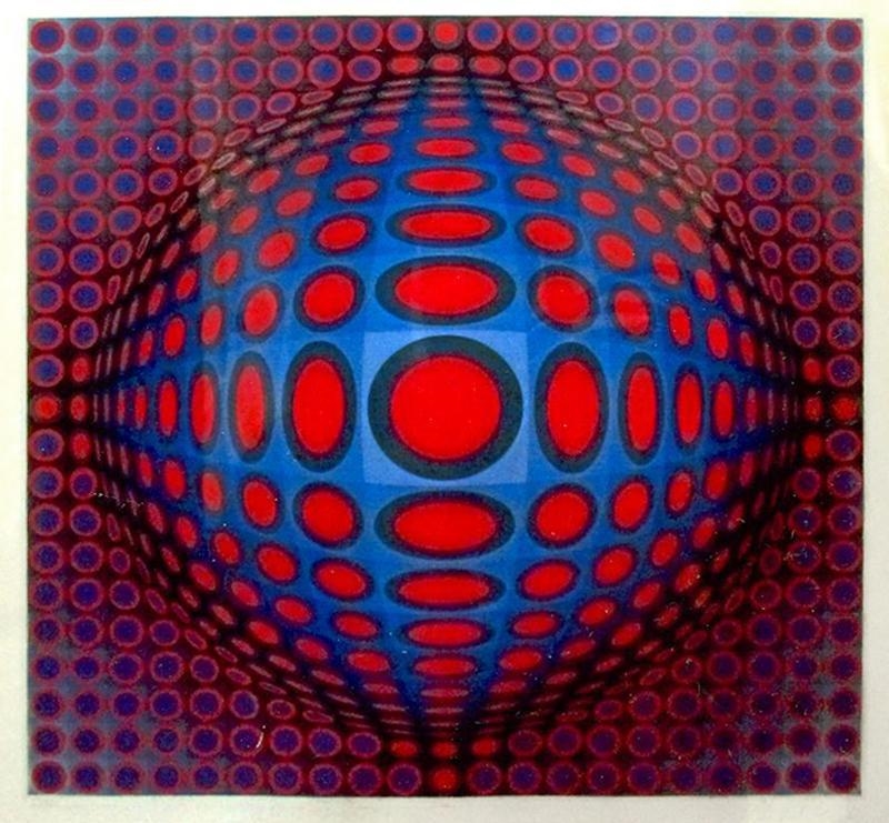 Victor Vasarely | Vega (Circa 1970) | MutualArt