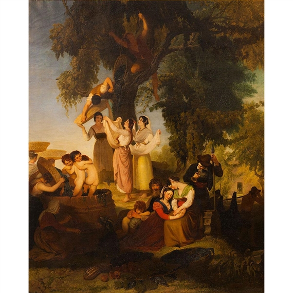 Joseph Severn | THE VINTAGE (ALSO KNOWN AS THE VINTAGE AT GENSANO IN ...