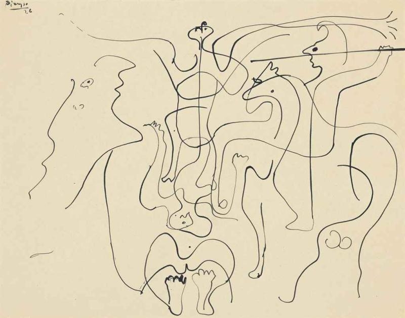 Pablo Picasso | Le Christ en croix (1926) | MutualArt