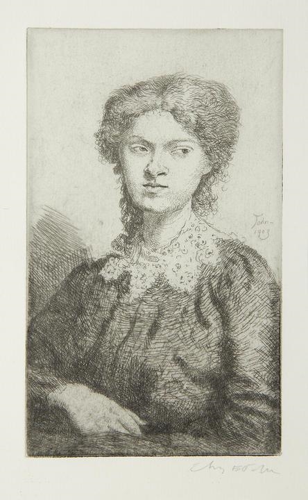 Augustus Edwin John | Ursula (Campbell Dodgson 52) (1903) | MutualArt