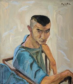 Liu Xiaodong | Xiao Lin and Ann (1995) | MutualArt