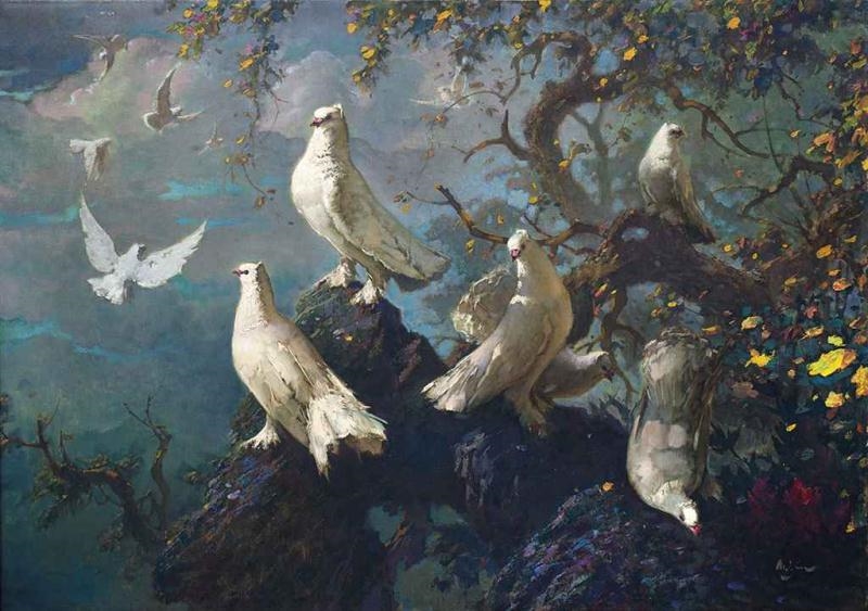Lee Man Fong | Merpati Perdamaian (Peace Conference) | MutualArt