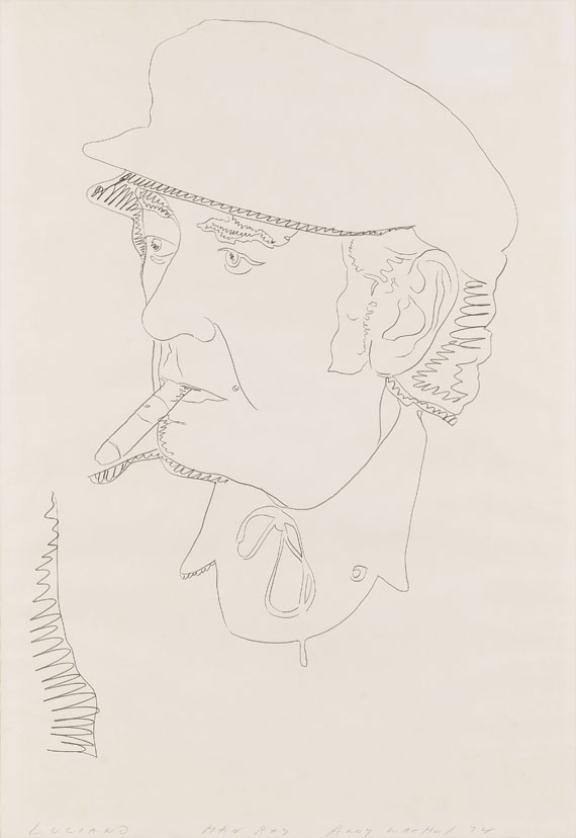 Andy Warhol | Man Ray (1974) | MutualArt