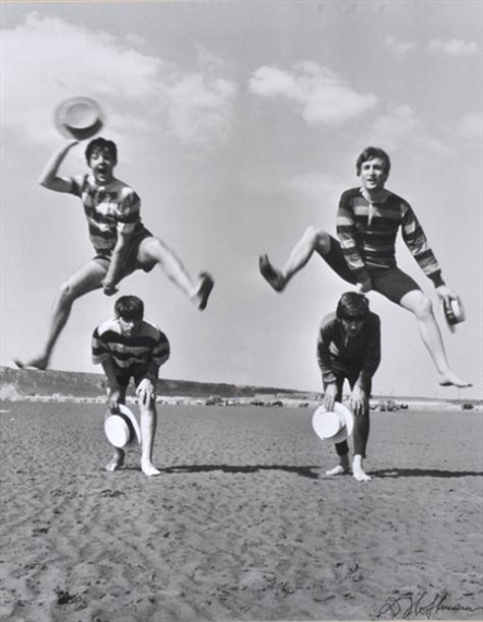 Dezo Hoffman | The Beatles on the Beach at Weston-Super-Mare (1963 ...