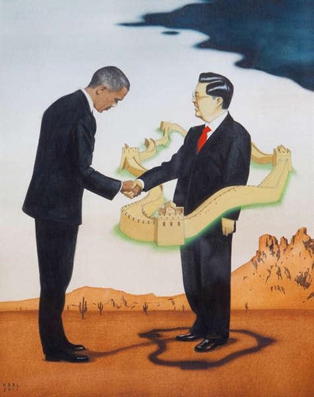 Karl Meersman | America meets China (2011) | MutualArt