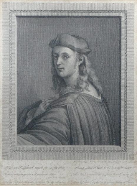 Robert Strange | Portrait of Bindo Altoviti after Raphael, (Raffaello ...