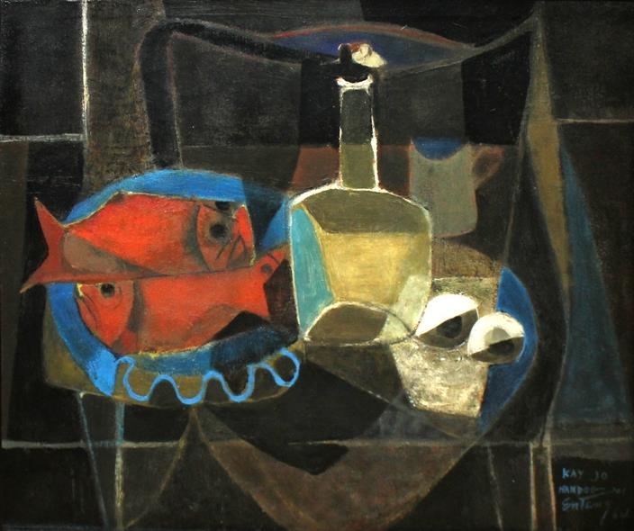 Vicente Manansala | Still Life (1964) | MutualArt