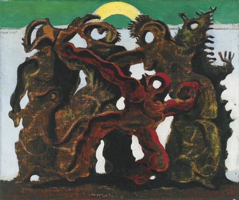 Max Ernst | La mariée du vent (1927) | MutualArt