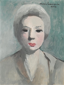 Marie Laurencin | MADAME MARTIN (1952) | MutualArt
