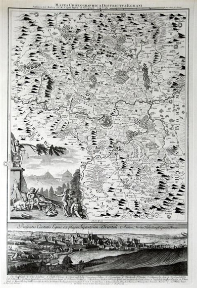 I.C. Müller | Map of Cheb region | MutualArt