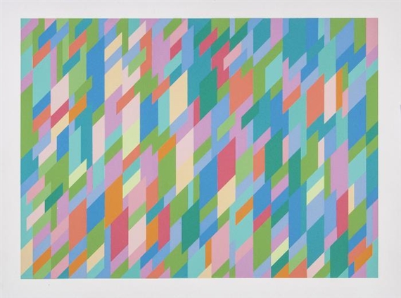 Bridget Riley | Untitled (Circa 1989) | MutualArt