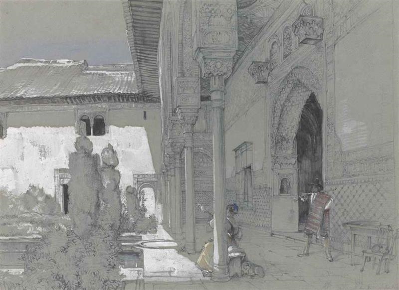 John Frederick Lewis | A Suliote Warrior, Corfu (1840) | MutualArt