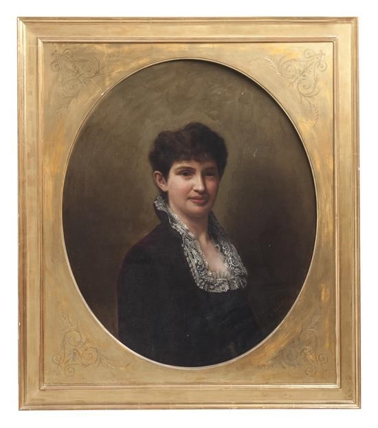 Carnig Eksergian | Portrait of a Woman (1886) | MutualArt